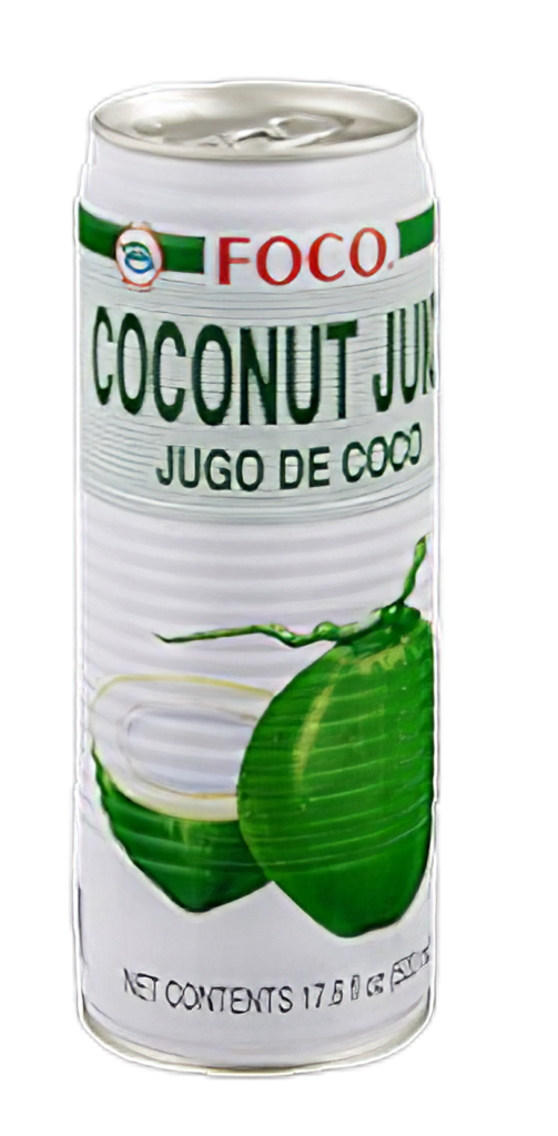 Jugo de coco en lata – Taquería Isabel