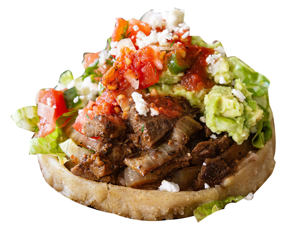 Sope de asada – Taquería Isabel